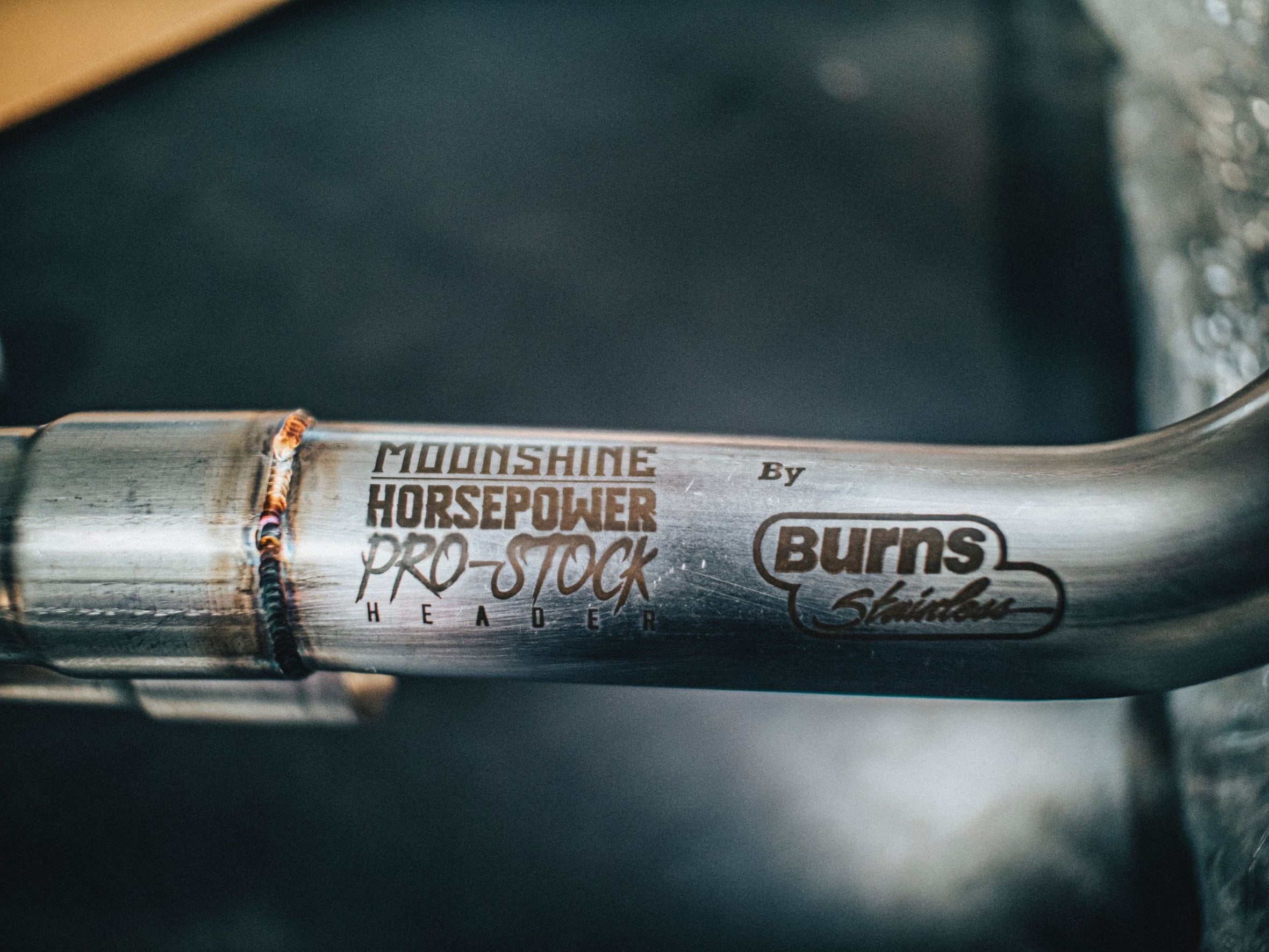 MHP Pro-Stock M8 Exhaust Header 1 7/8" Diameter Stainless Steel, MHP-9 ...